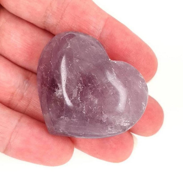 Amethyst Crystal Heart | Beautiful Gemstone - Earth Inspired Gifts