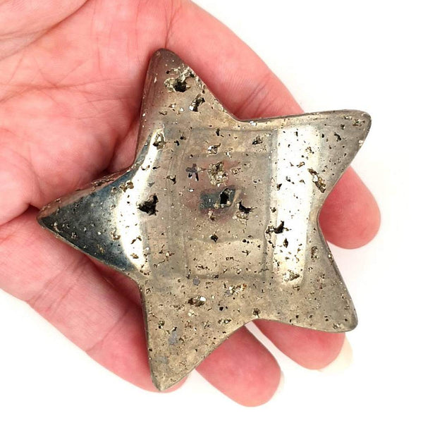 Pyrite Crystal Cluster Star | Pyrite Fools Gold - Earth Inspired Gifts