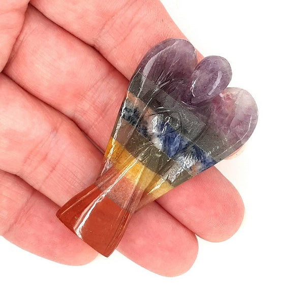 7 Chakras Angels for Energy, Balance & Meditation - Earth Inspired Gifts