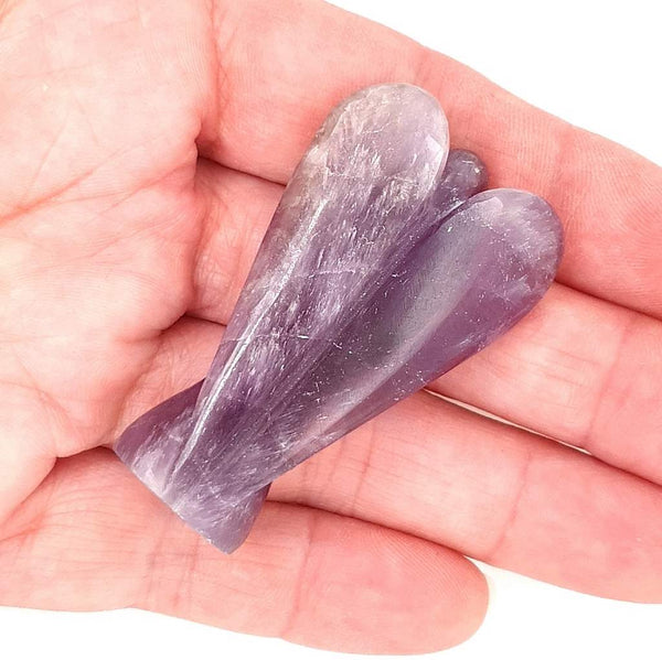 Amethyst Angels Carved Crystals & Polished - Earth Inspired Gifts