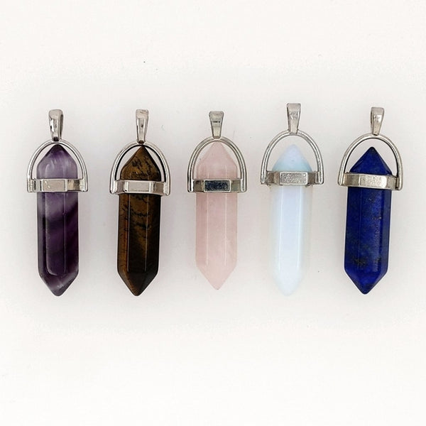 Crystal Pendants Gemstone Necklace Jewellery - Earth Inspired Gifts