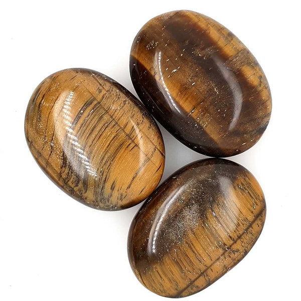 Tiger Eye Palm Stone | Earth Inspired Gifts
