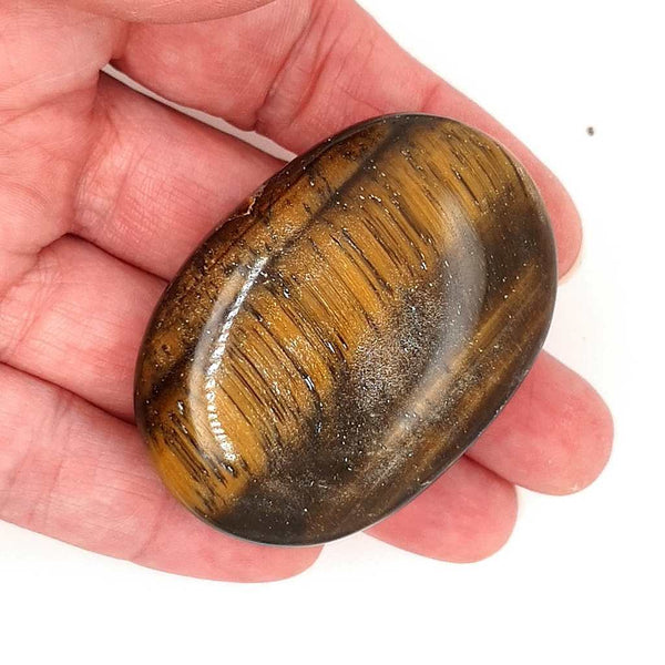 Tiger Eye Palm Stone | Earth Inspired Gifts